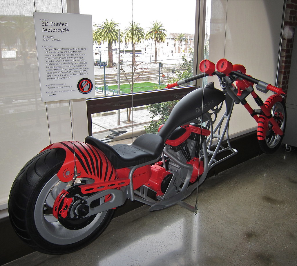 3D Printing in Motorcycles | Techietory.com