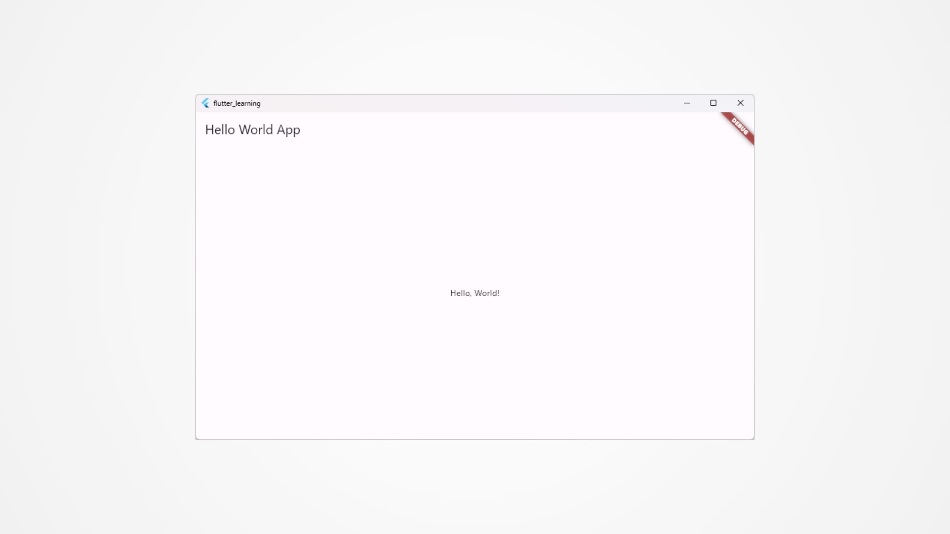 Build Your First Flutter App: Step-by-Step Hello World Guide