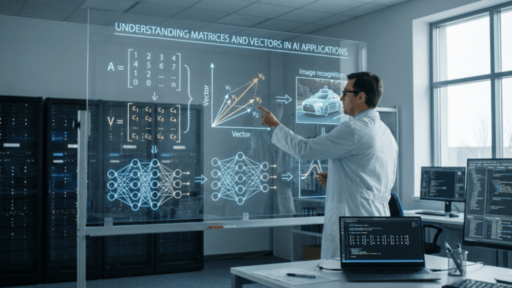Matrices and Vectors in AI: Real-World Applications Explained Simply