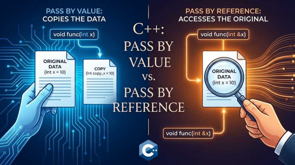 C++ Pass by Value vs Reference: Complete Guide for Beginners