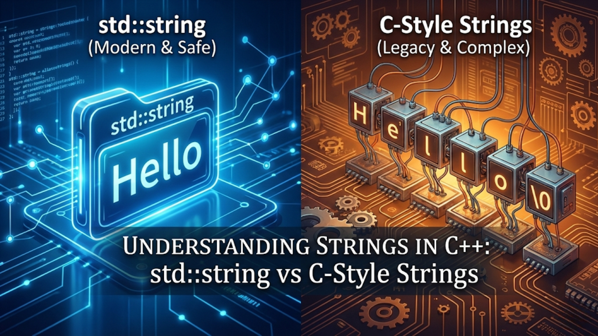 C++ Strings Guide: Master std::string and C-Style String Handling