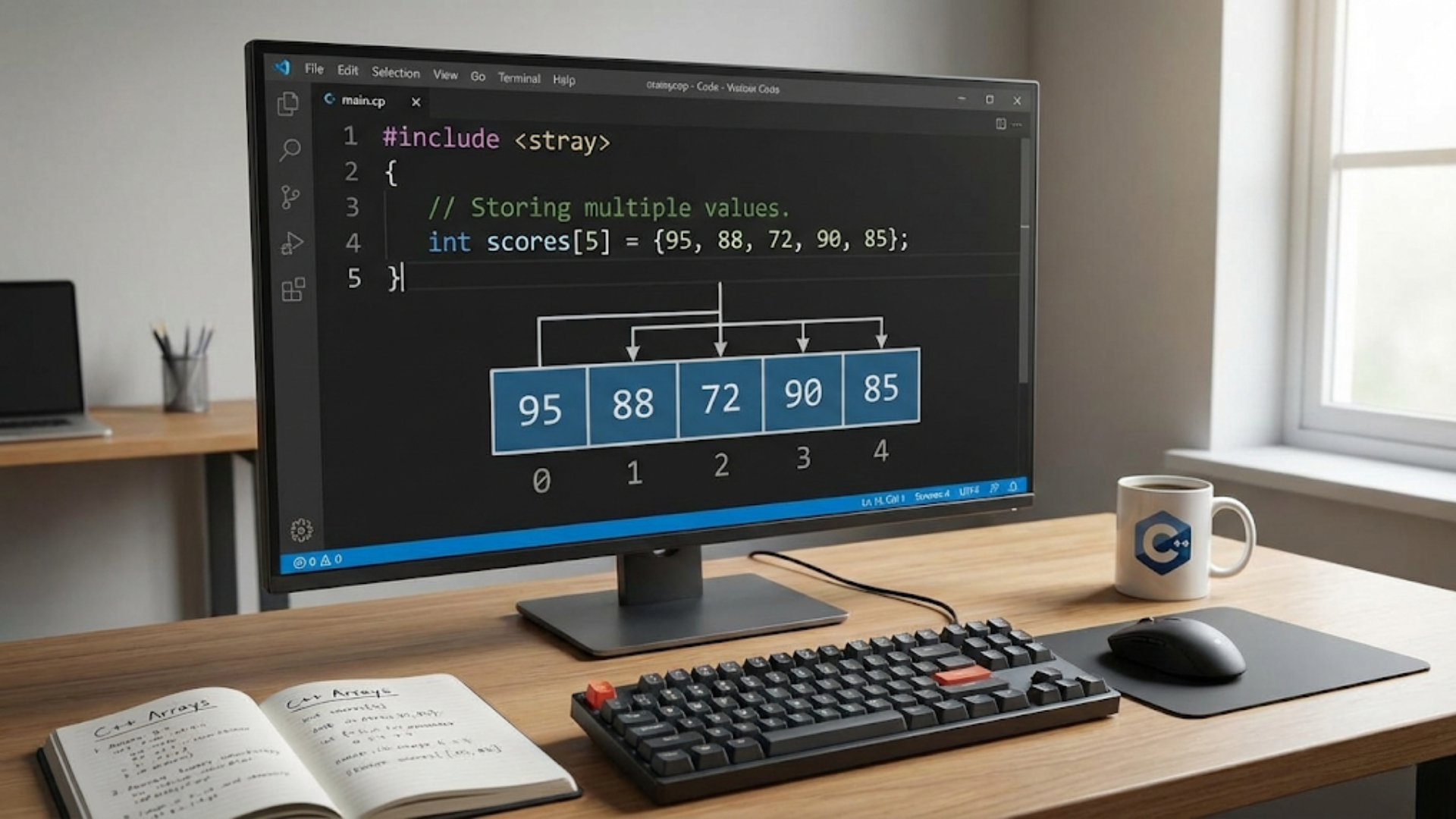 C++ Arrays Tutorial: Complete Guide to Storing Multiple Values for ...