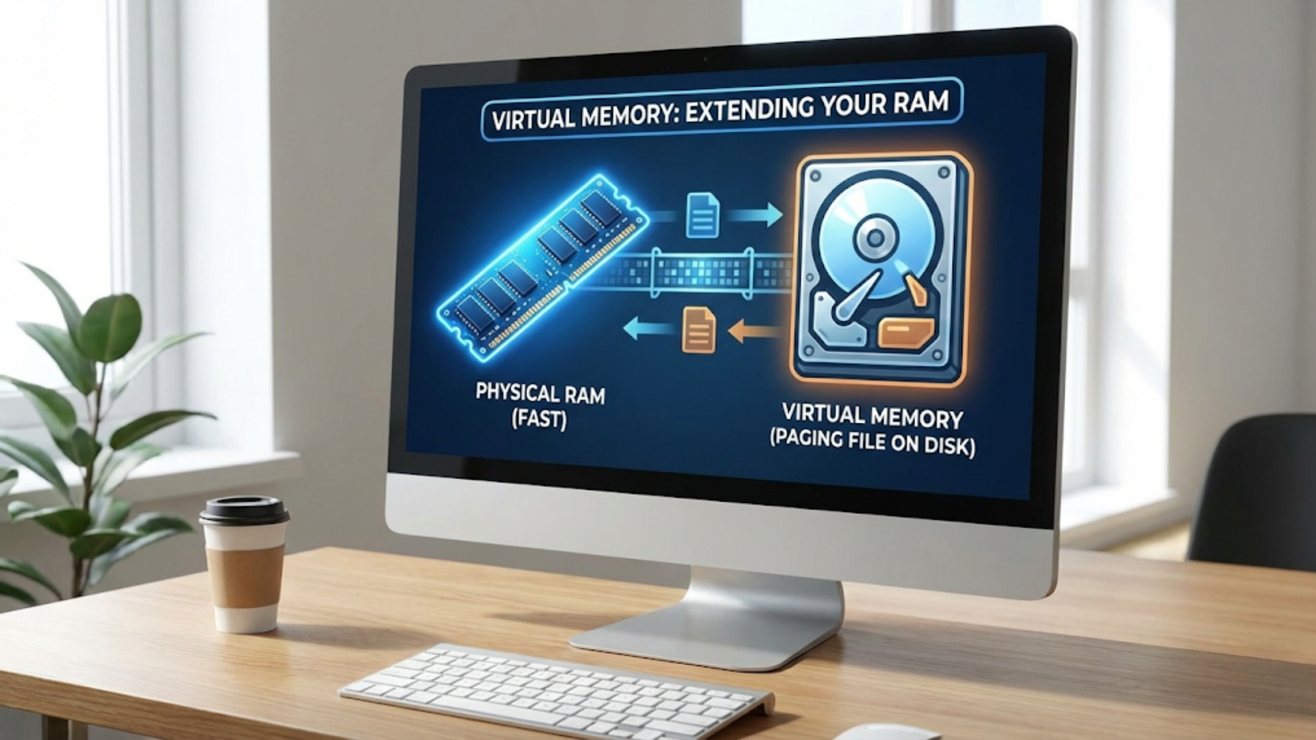 What is Virtual Memory? How Operating Systems Extend RAM Explained