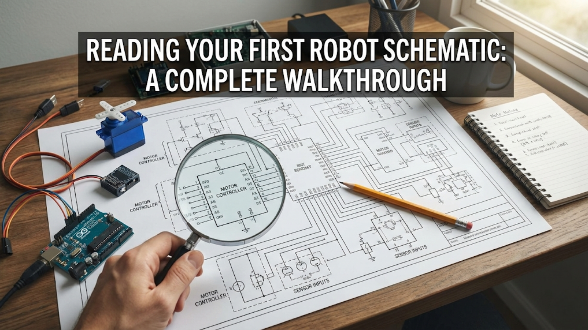 How to Read Robot Schematics | Complete Beginner's Guide to Circuit ...