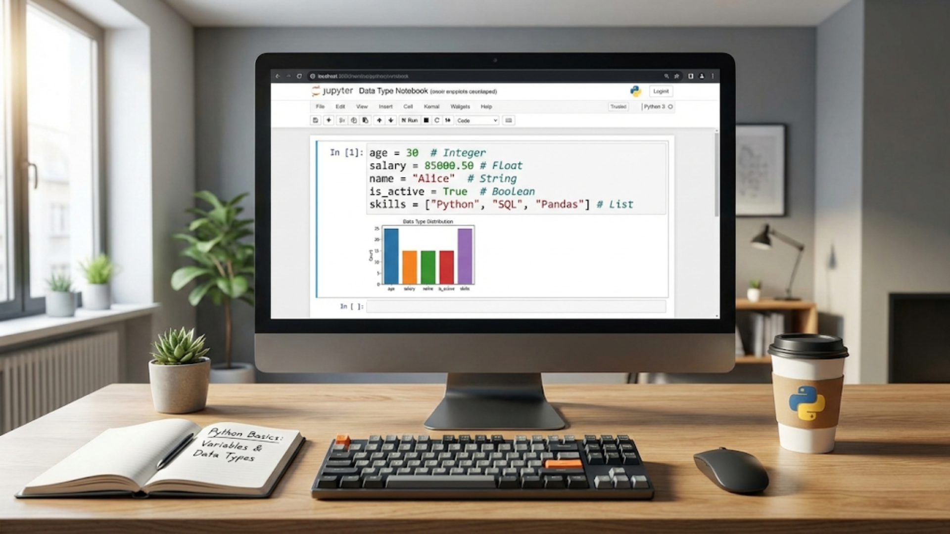 Python Basics for Data Science: Variables & Data Types Guide 2026
