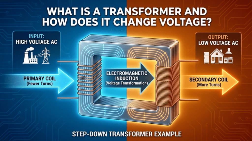 What is a Transformer and How Does it Change Voltage? Complete Guide