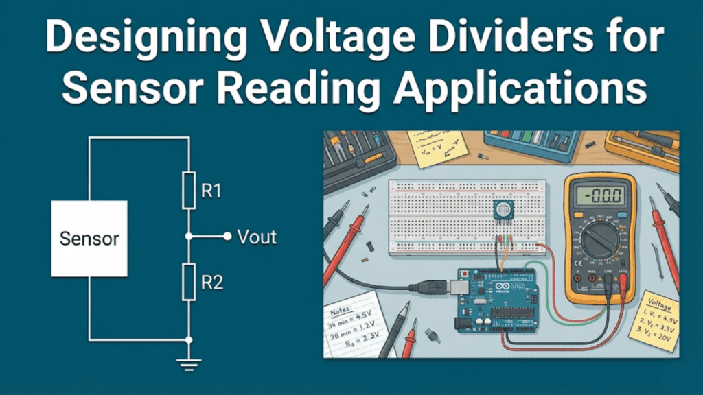 Designing Voltage Dividers for Sensor Reading: Complete Practical Guide