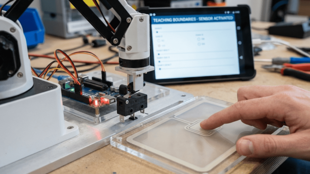 Touch Sensors and Limit Switches: Teaching Robots About Boundaries